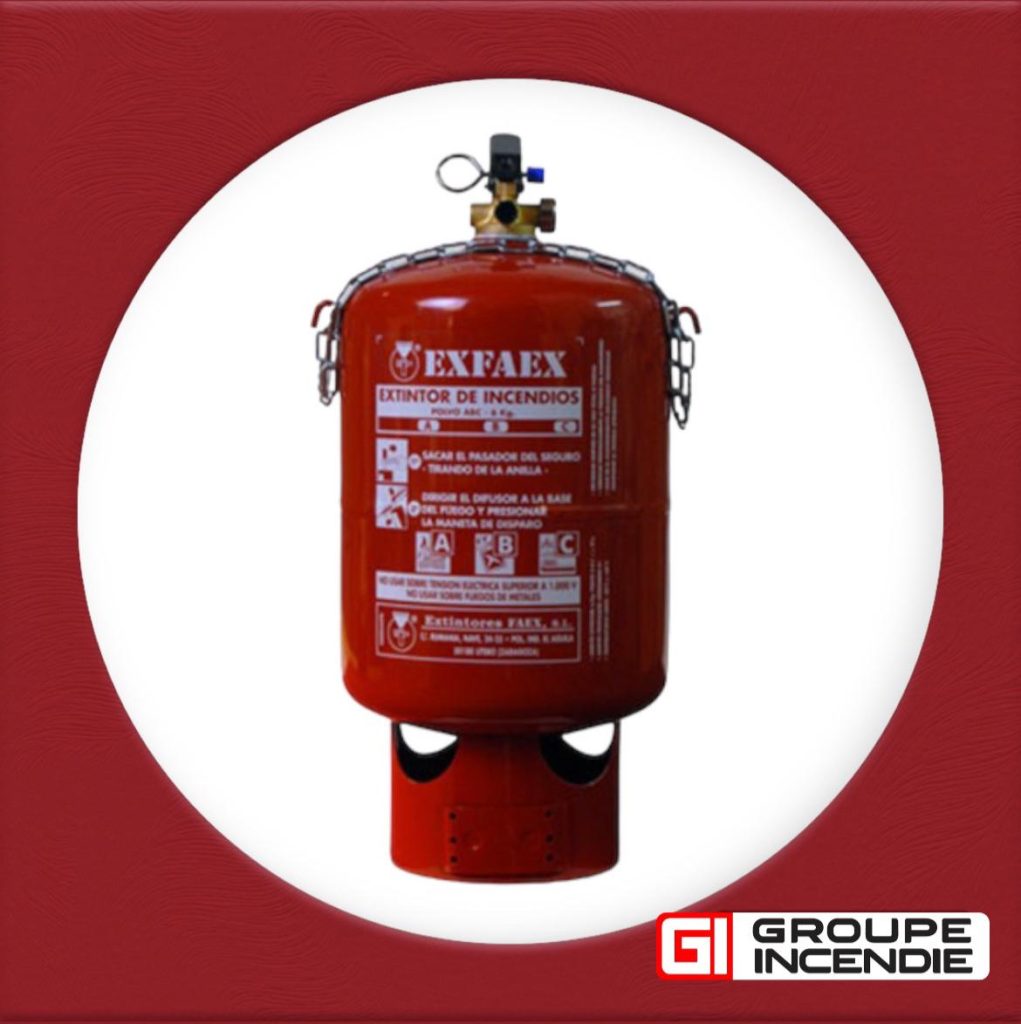 Extincteur automatique 6kg – Groupe Incendie