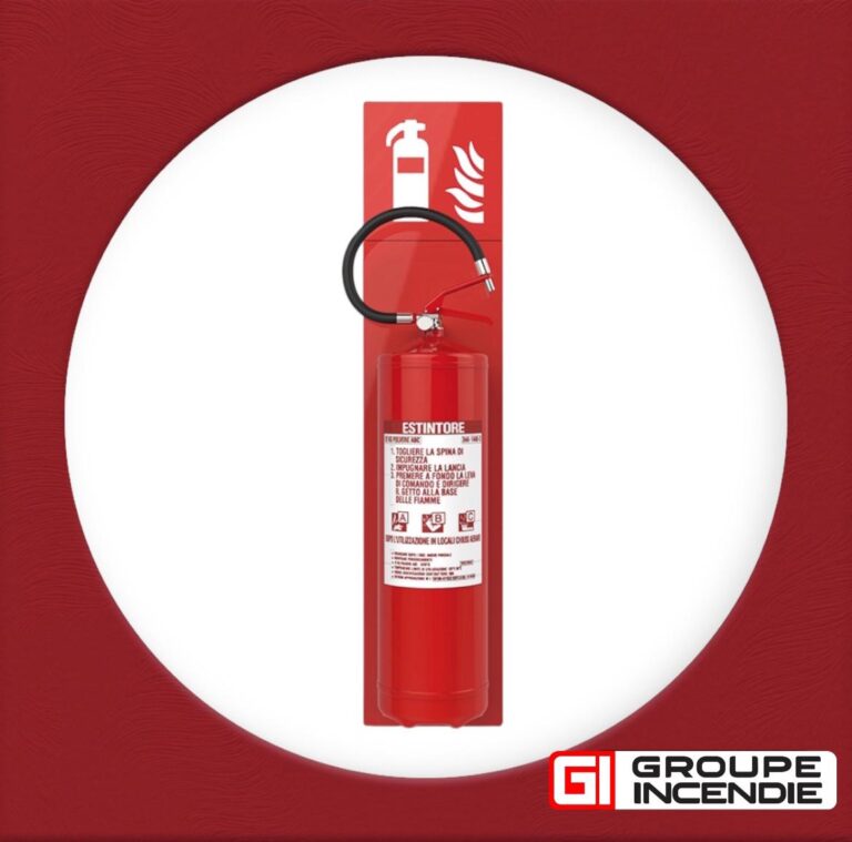 Support mural – Groupe Incendie